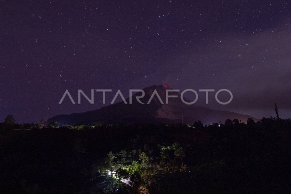 GUGURAN LAVA PIJAR GUNUNG SINABUNG | ANTARA Foto GUGURAN LAVA PIJAR GUNUNG SINABUNG | ANTARA Foto