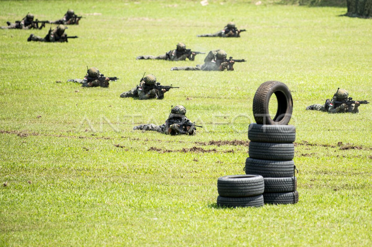 Persiapan Latihan Bersama Yontaifib Dengan Marinir As Antara Foto