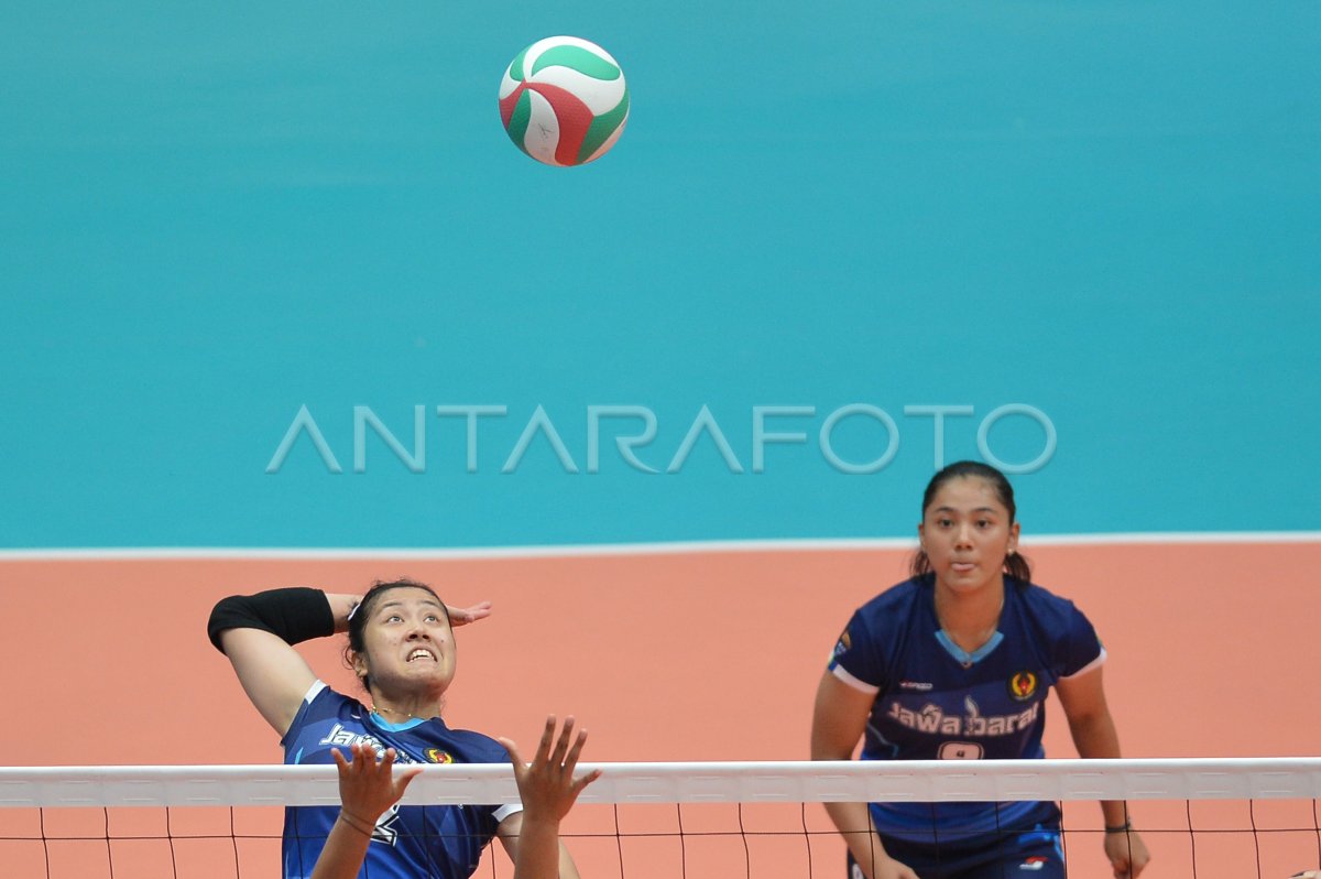 FINAL BOLA VOLI PUTRI PON PAPUA | ANTARA Foto FINAL BOLA VOLI PUTRI PON PAPUA | ANTARA Foto
