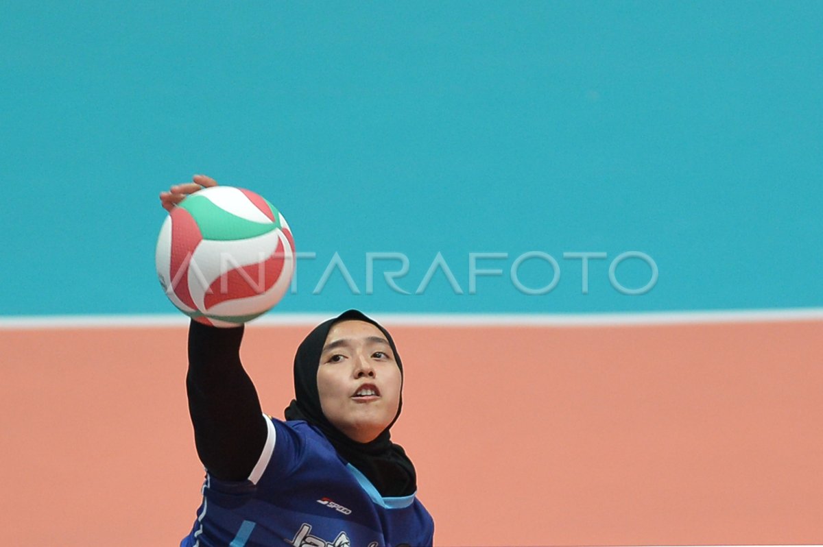 FINAL BOLA VOLI PUTRI PON PAPUA | ANTARA Foto FINAL BOLA VOLI PUTRI PON PAPUA | ANTARA Foto