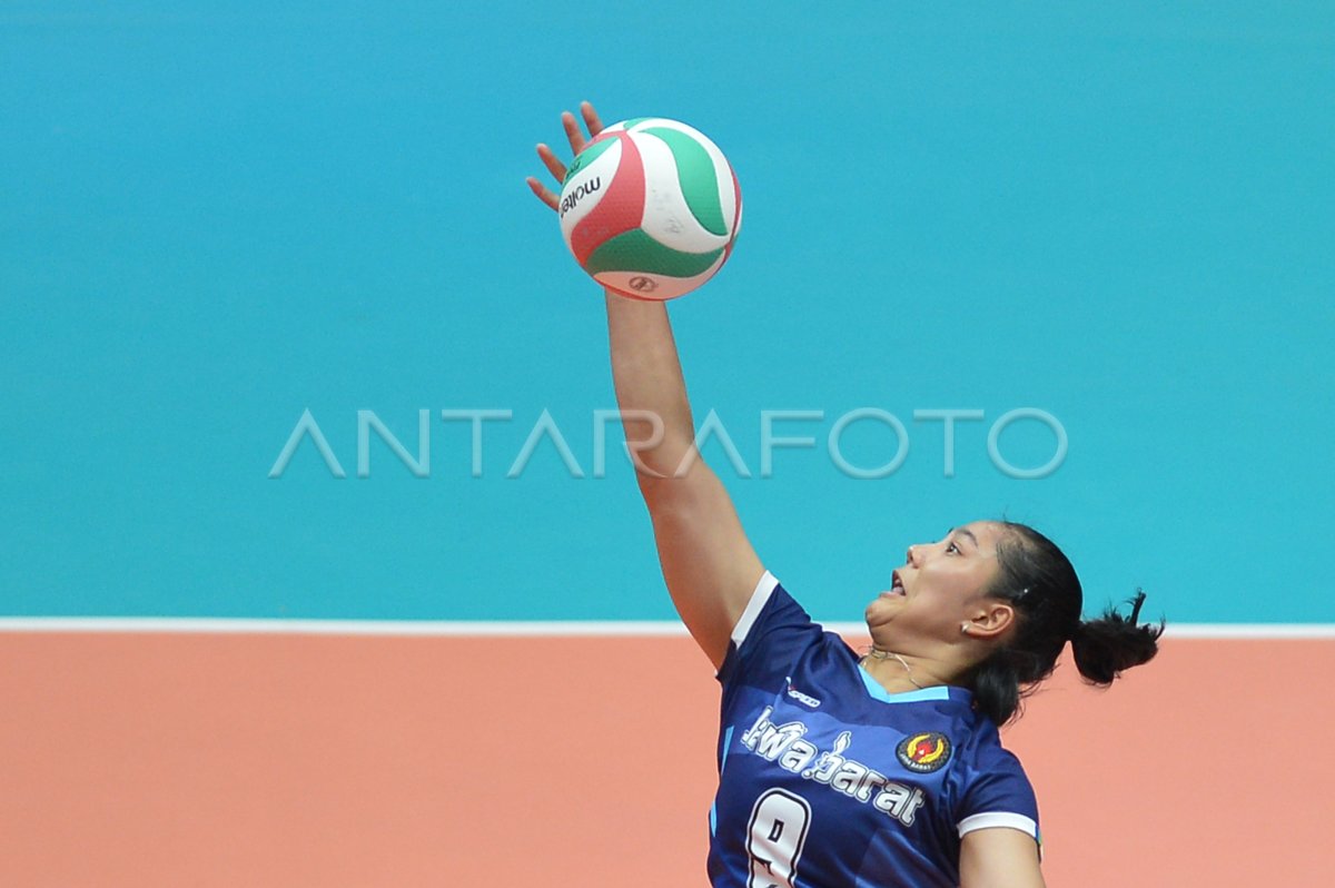 FINAL BOLA VOLI PUTRI PON PAPUA | ANTARA Foto FINAL BOLA VOLI PUTRI PON PAPUA | ANTARA Foto