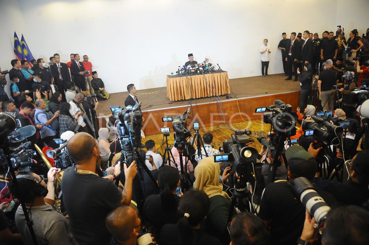 ANWAR IBRAHIM PERDANA MENTERI MALAYSIA KE-10 | ANTARA Foto