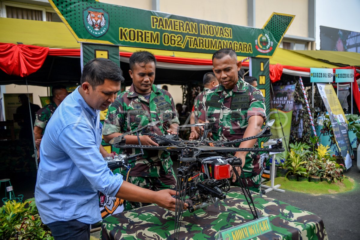 PAMERAN INOVASI KODAM III SILIWANGI | ANTARA Foto PAMERAN INOVASI KODAM III SILIWANGI | ANTARA Foto