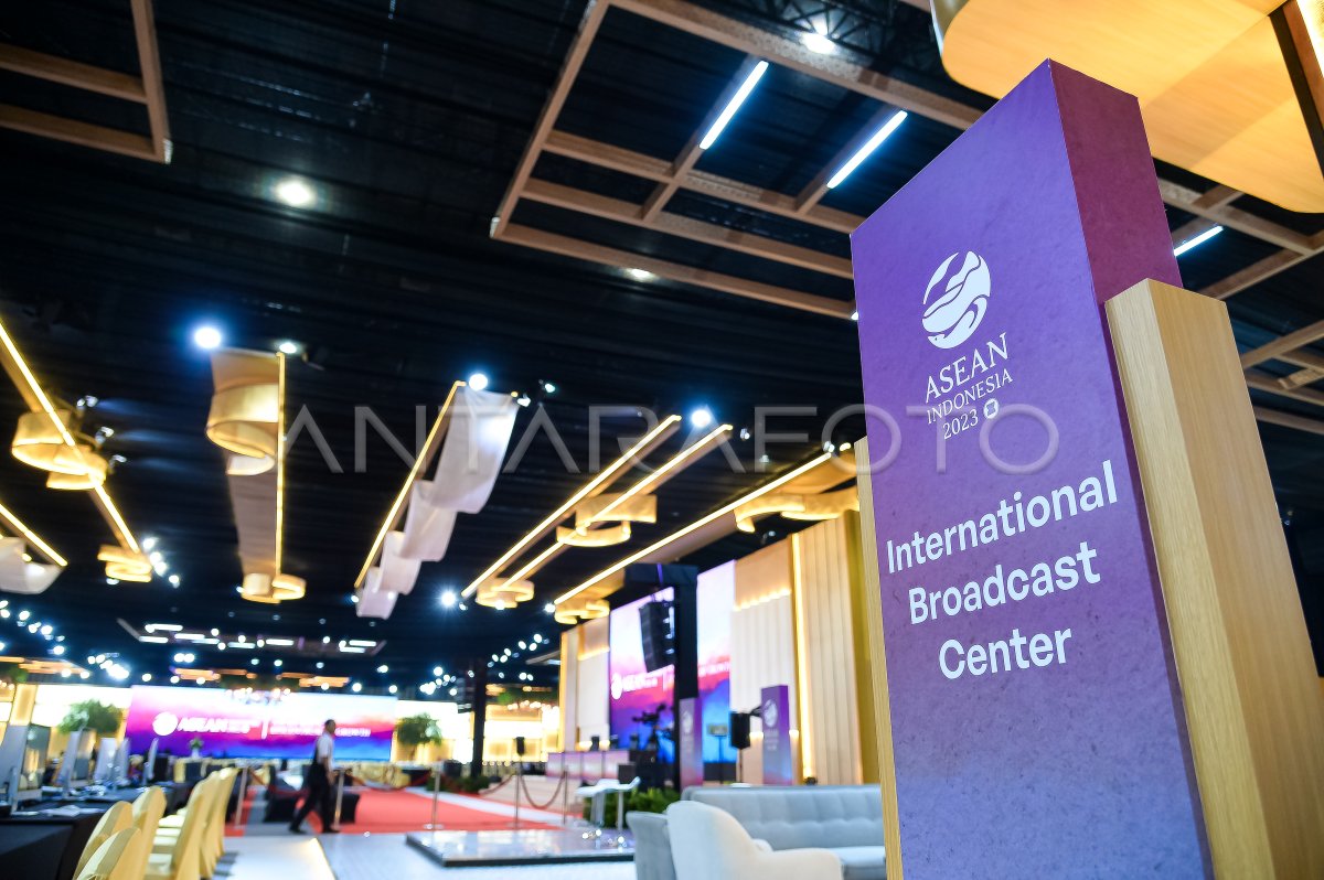 Fasilitas Media Center KTT ASEAN 2023 | ANTARA Foto Fasilitas Media Center KTT ASEAN 2023 | ANTARA Foto