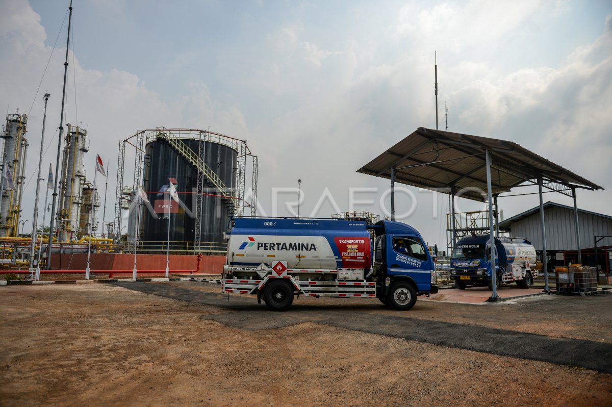 Penjualan kondensat Pertamina EP Subang | ANTARA Foto