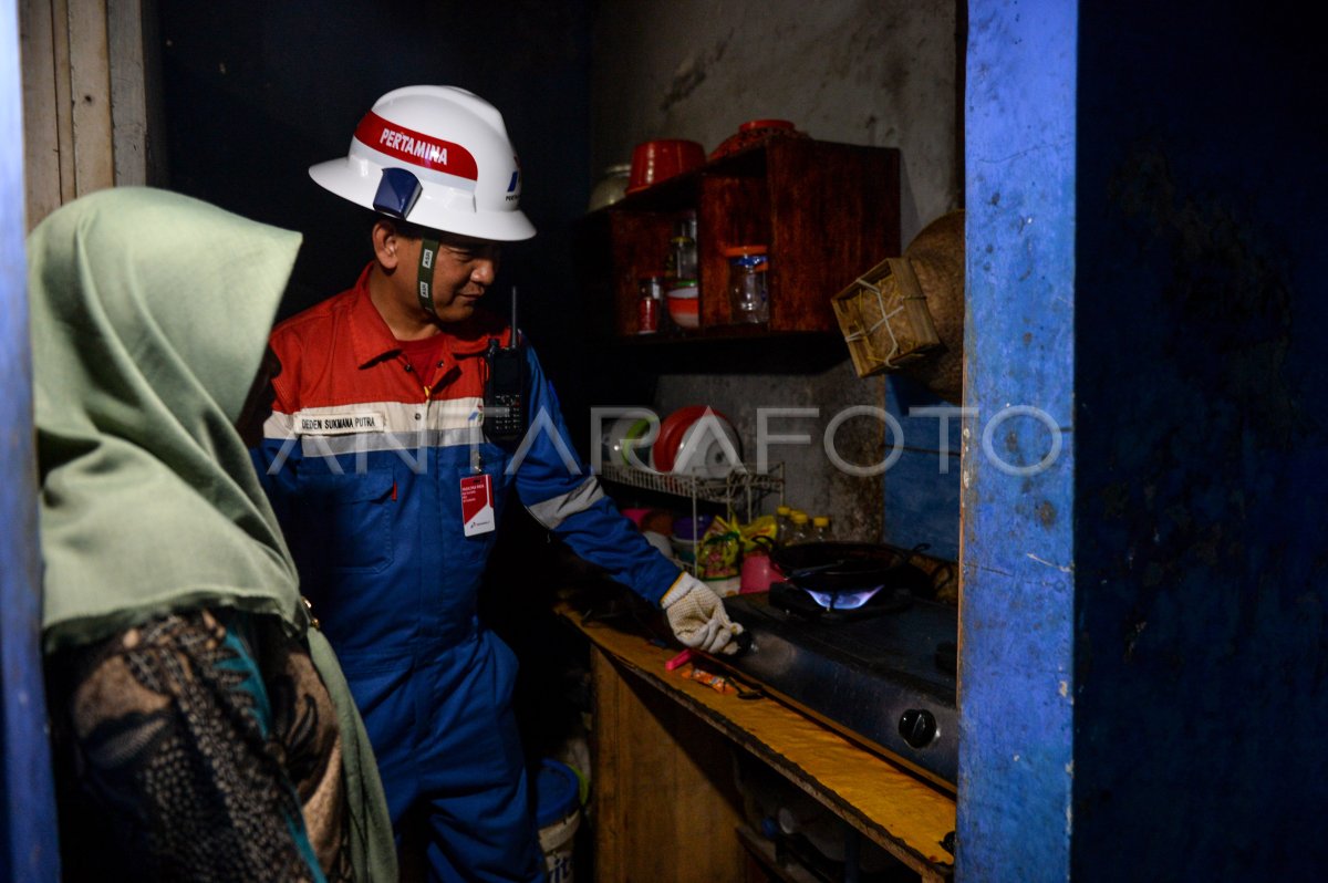 Jaringan gas Pertamina EP Subang | ANTARA Foto