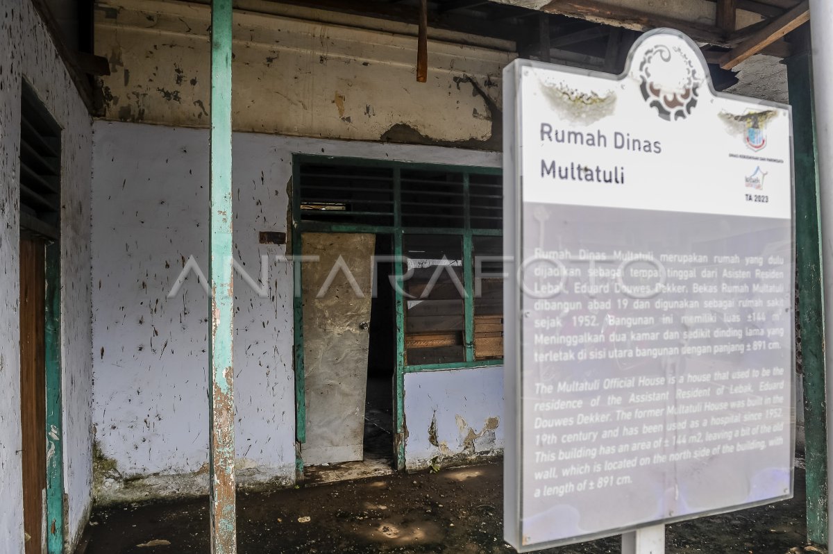 Cagar budaya rumah Multatuli terbengkalai | ANTARA Foto