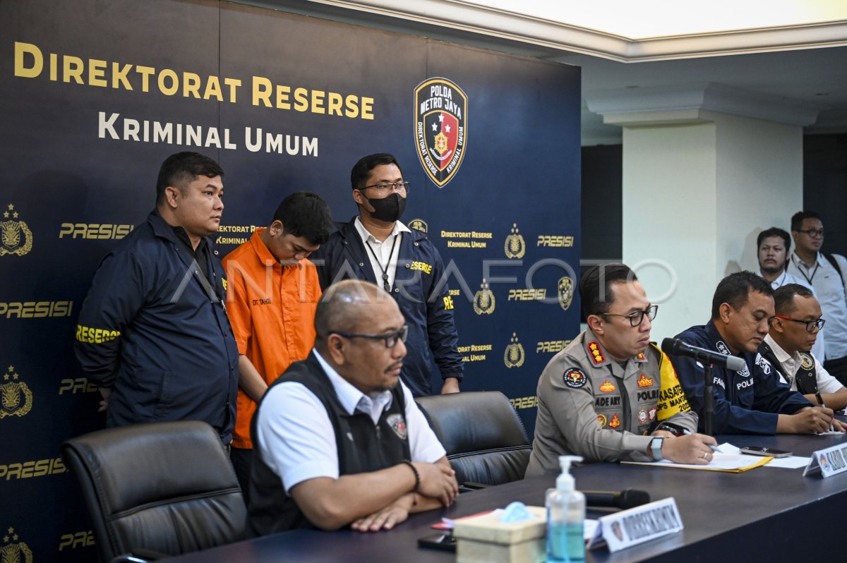 Polisi tetapkan Yudha Arfandi sebagai tersangka tewasnya Dante | ANTARA Foto