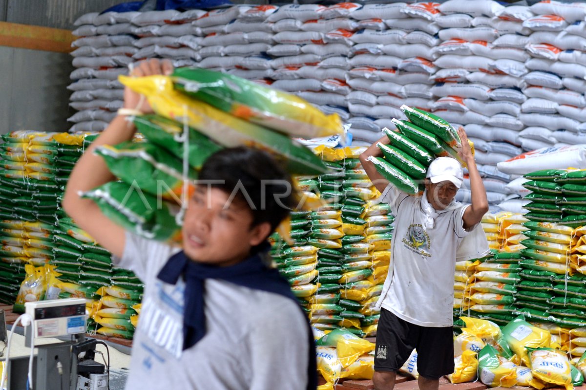 Stok beras Bulog di Bali | ANTARA Foto