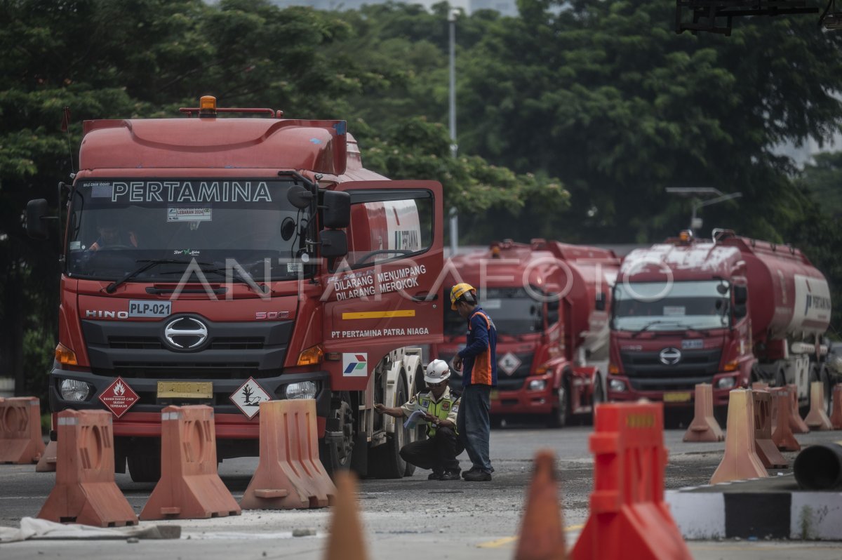 Kesiapan Pertamina jelang libur Idul Fitri 1445 H | ANTARA Foto