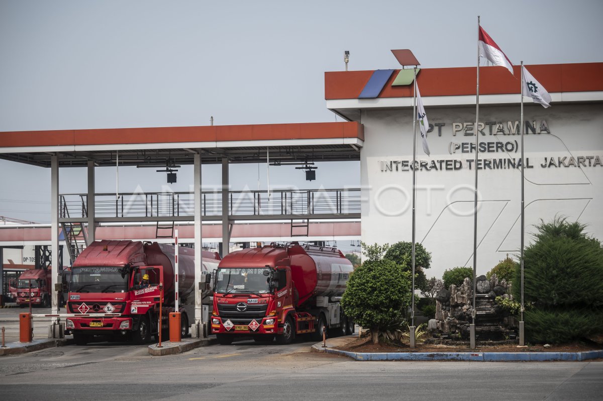Kesiapan Pertamina jelang libur Idul Fitri 1445 H | ANTARA Foto