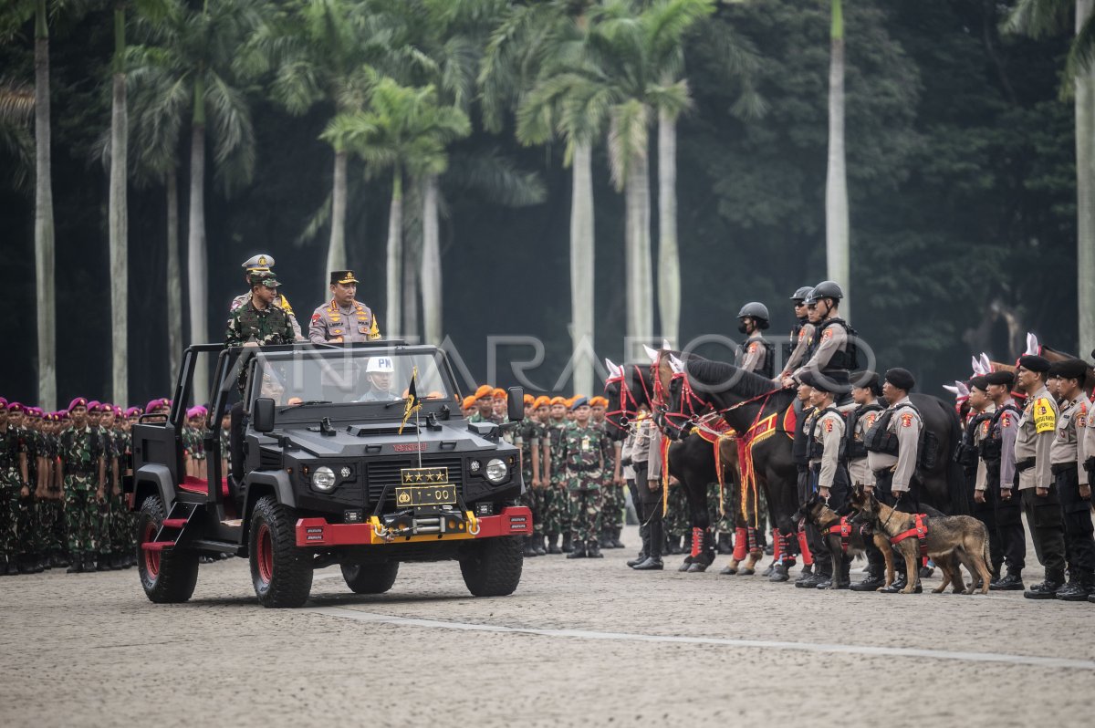 Apel gelar pasukan Operasi Ketupat 2024 | ANTARA Foto