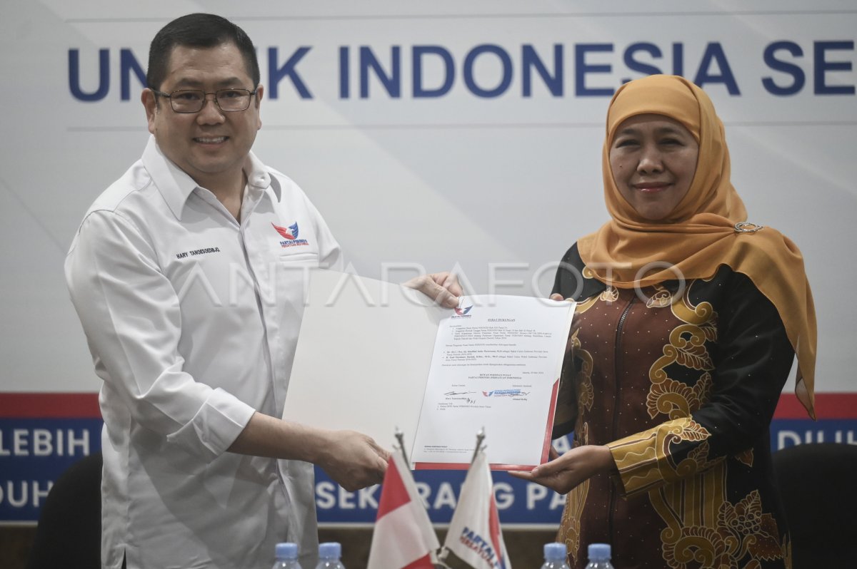 Partai Perindo dukung Khofifah-Emil untuk Pilgub Jawa Timur 2024 ... Partai Perindo dukung Khofifah-Emil untuk Pilgub Jawa Timur 2024 ...
