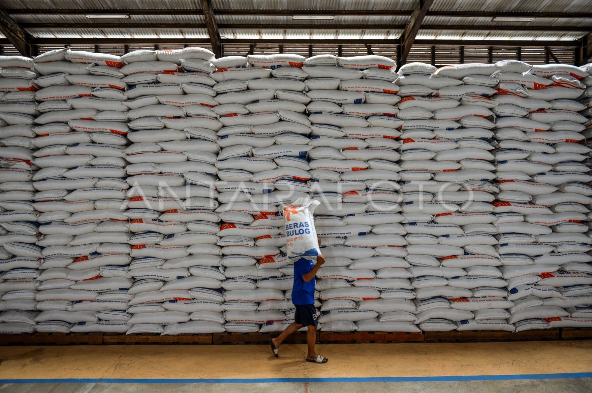 Stok beras hingga akhir tahun | ANTARA Foto