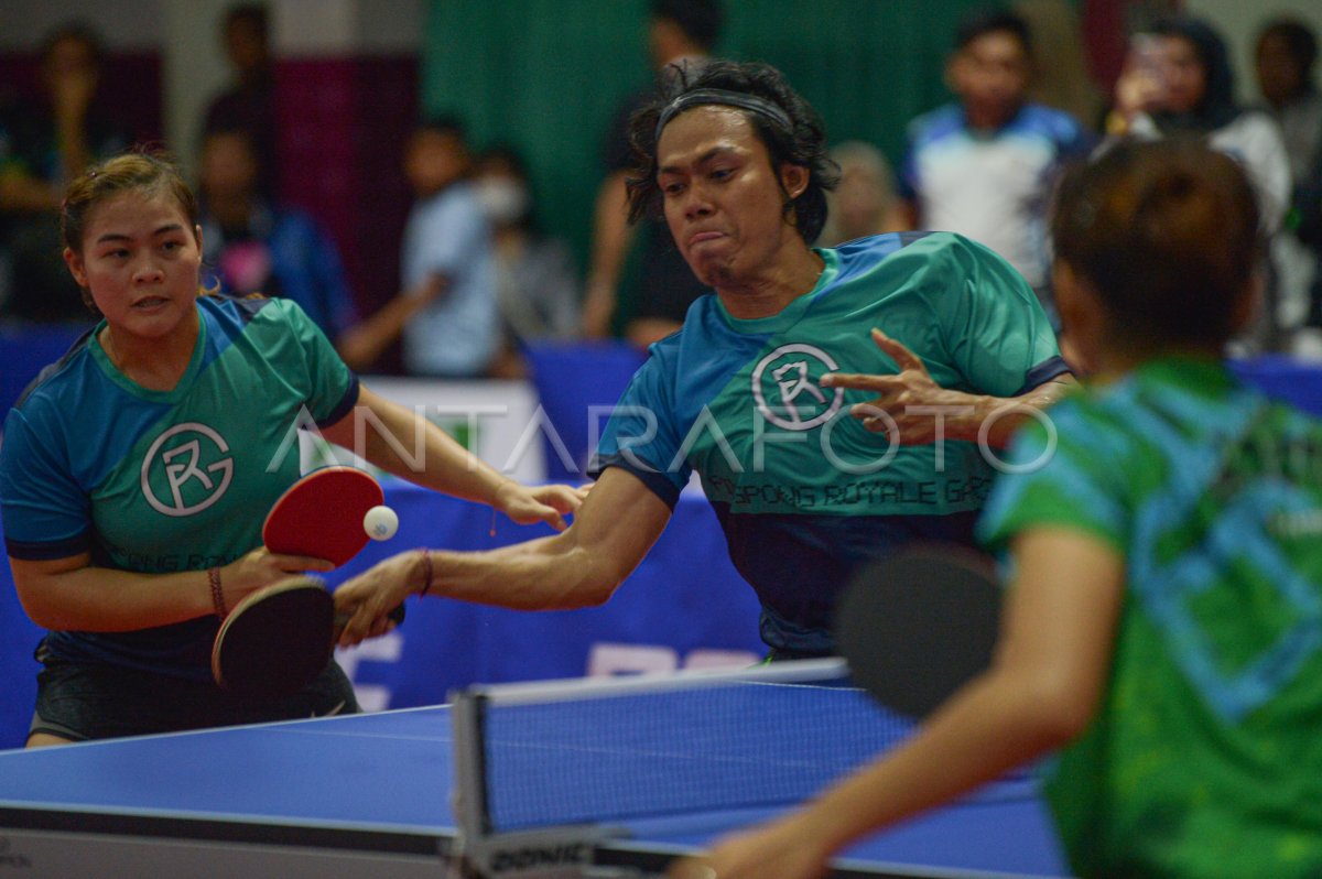 PON XXI Aceh-Sumut: Final tenis meja ganda campuran | ANTARA Foto