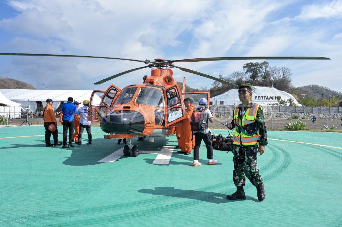 Pengamanan gelaran MotoGP Mandalika 2024 | ANTARA Foto