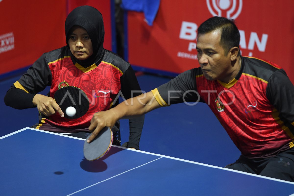 Peparnas 2024: Tenis meja ganda campuran T10 | ANTARA Foto