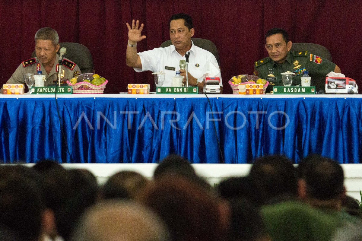 SINERGI PEMBERANTASAN NARKOBA | ANTARA Foto