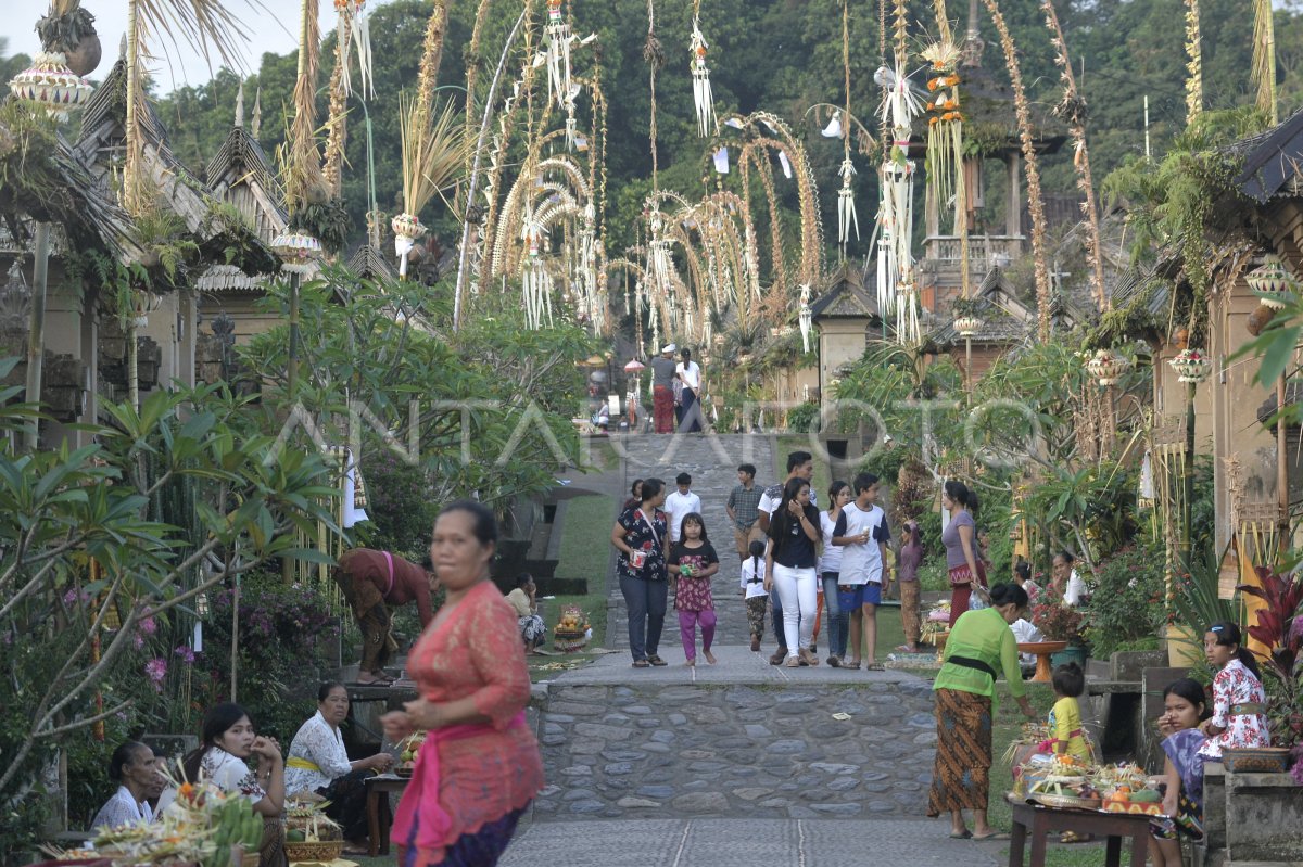 DESA WISATA PENGLIPURAN | ANTARA Foto DESA WISATA PENGLIPURAN | ANTARA Foto
