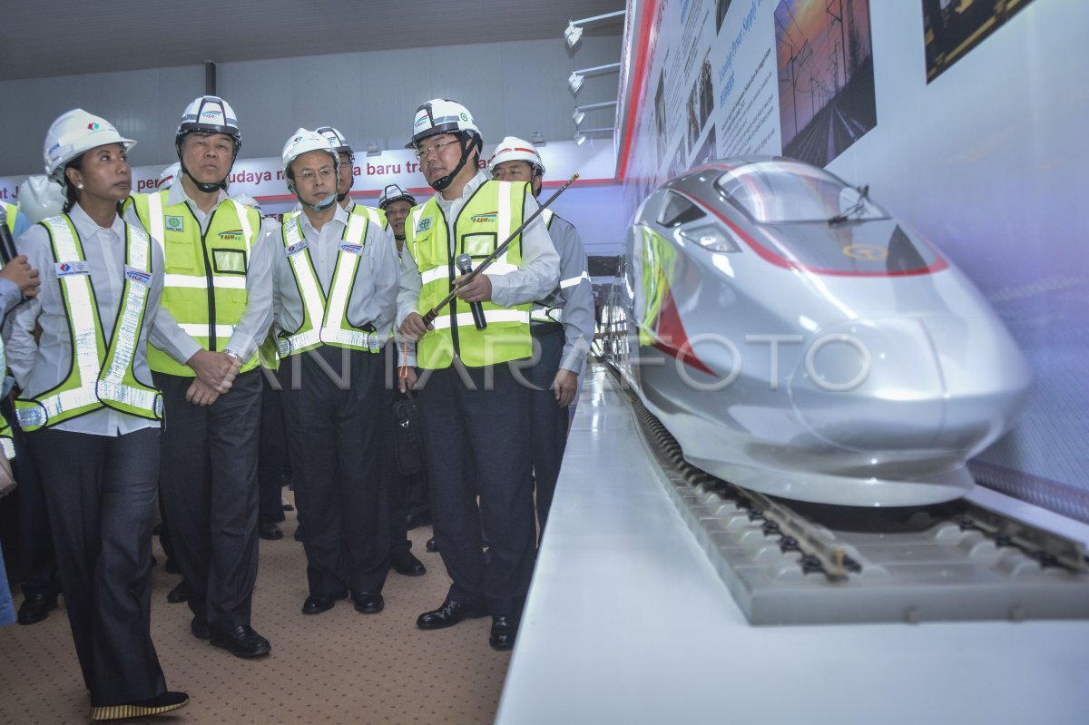 PROYEK KERETA CEPAT JAKARTA-BANDUNG | ANTARA Foto