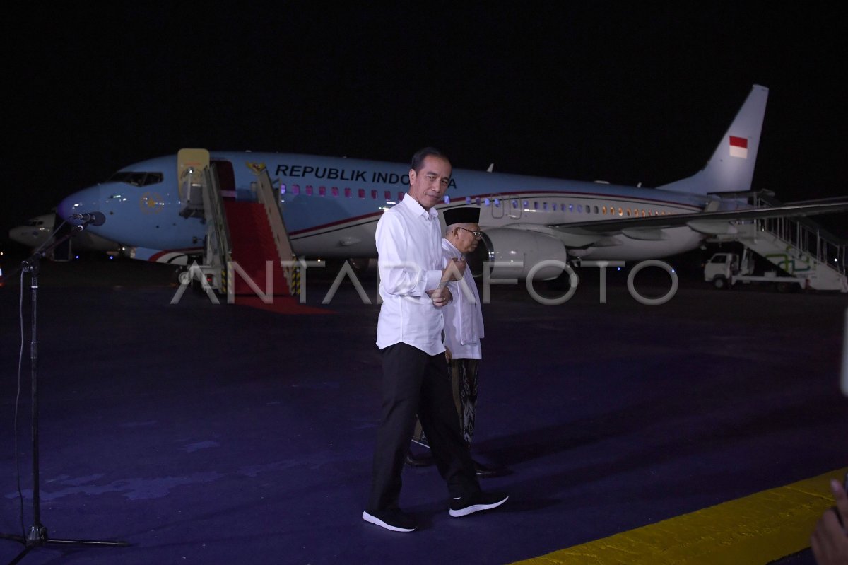 JOKOWI-AMIN TANGGAPI PUTUSAN SIDANG PHPU MK | ANTARA Foto JOKOWI-AMIN TANGGAPI PUTUSAN SIDANG PHPU MK | ANTARA Foto
