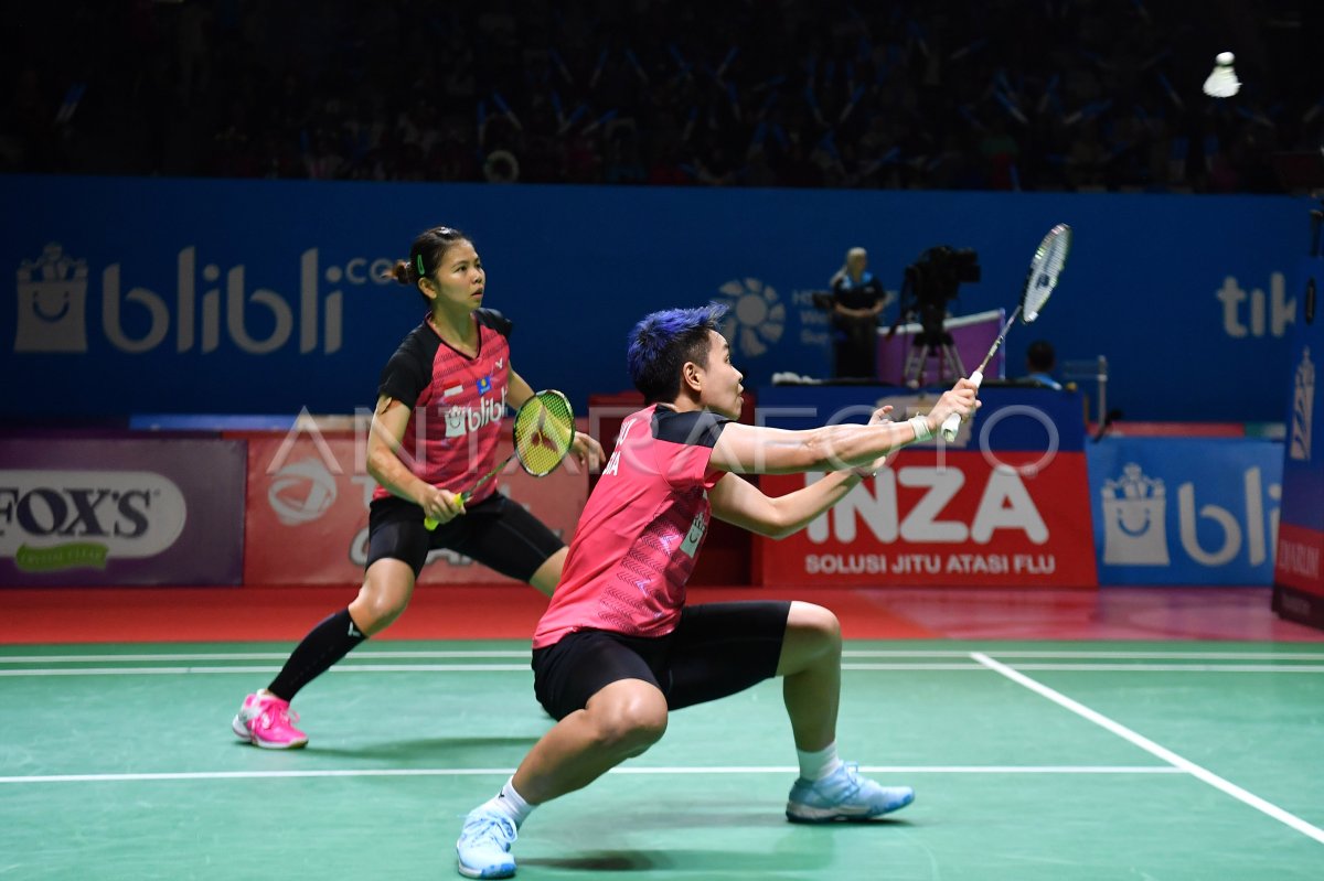GANDA PUTRI GREYSIA-APRIYANI MENANG | ANTARA Foto GANDA PUTRI GREYSIA-APRIYANI MENANG | ANTARA Foto
