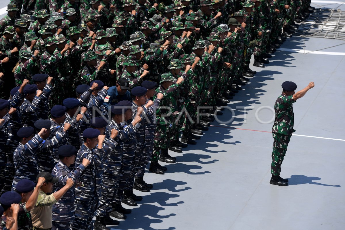 LATIHAN GABUNGAN TNI | ANTARA Foto