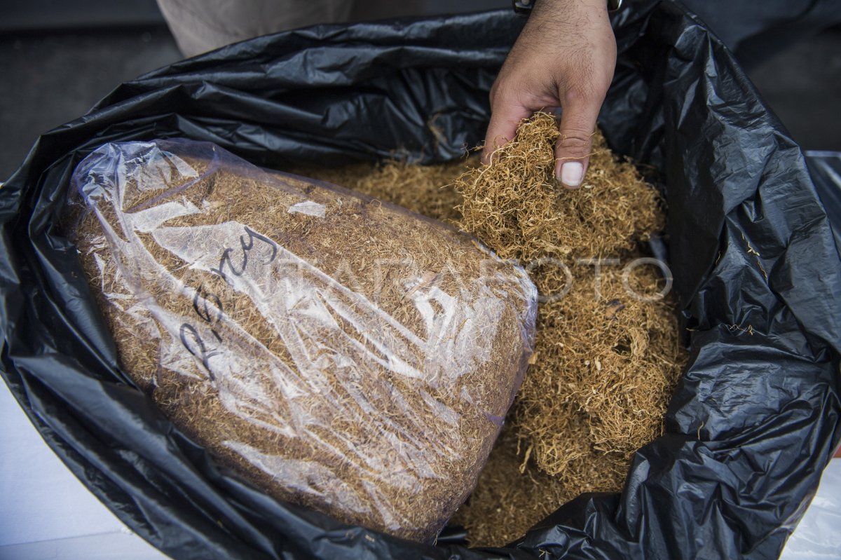 RILIS INDUSTRI RUMAHAN TEMBAKAU SINTESIS | ANTARA Foto