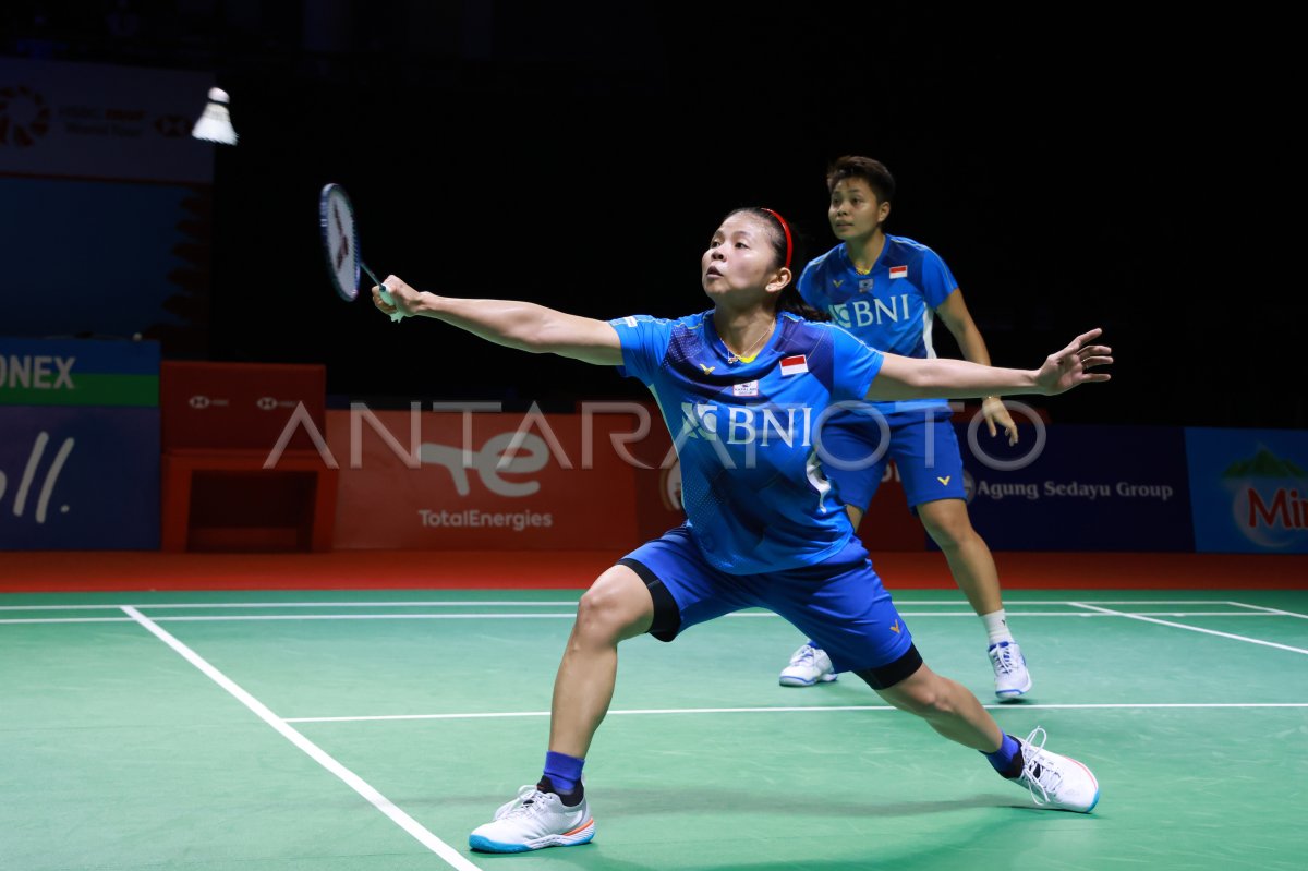 GREYSIA/APRIYANI MELAJU KE FINAL | ANTARA Foto