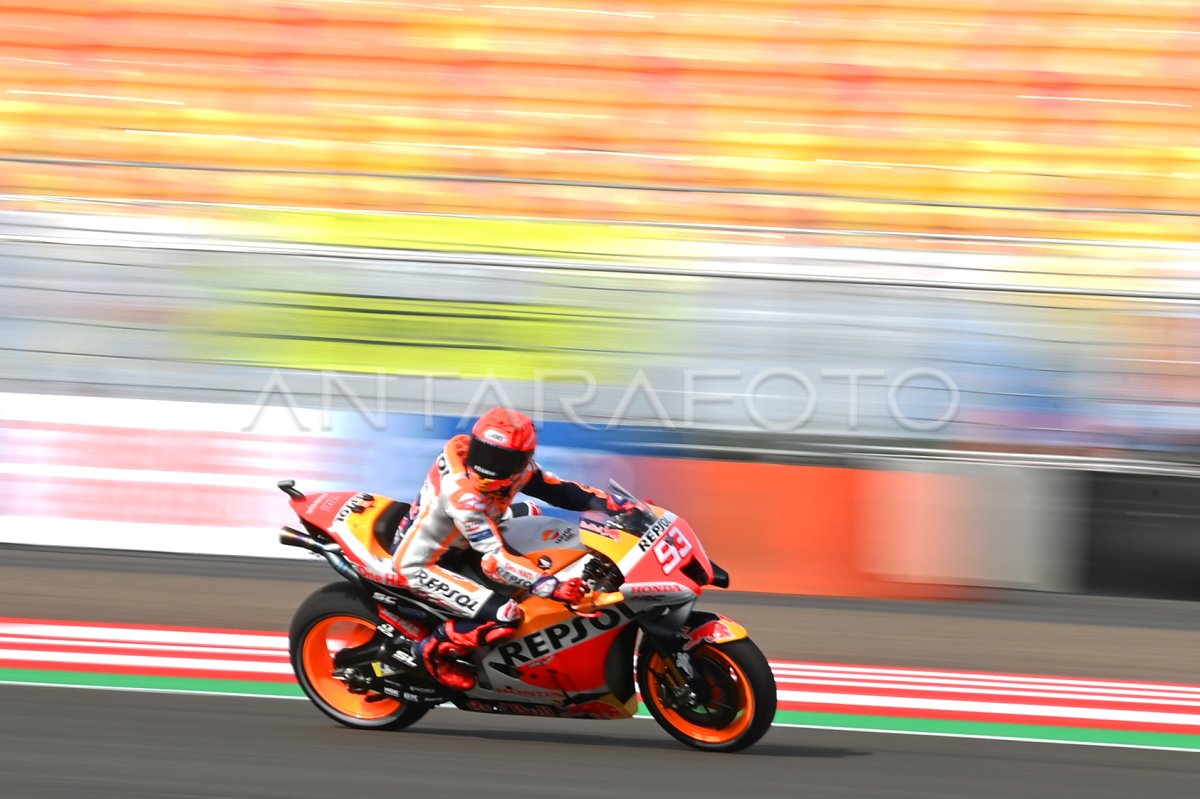 LATIHAN BEBAS 2 MOTOGP MANDALIKA | ANTARA Foto LATIHAN BEBAS 2 MOTOGP MANDALIKA | ANTARA Foto