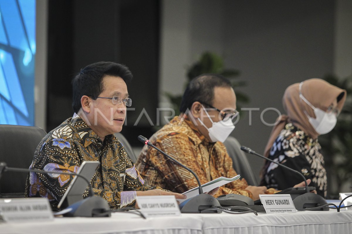 PAPARAN KINERJA BSI TRIWULAN I 2022 | ANTARA Foto