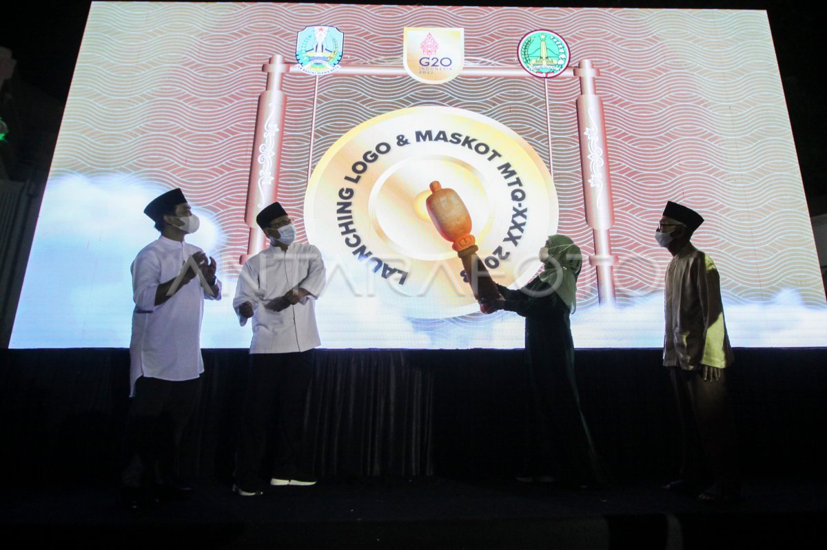 PELUNCURAN LOGO DAN MASKOT MTQ KE-30 | ANTARA Foto