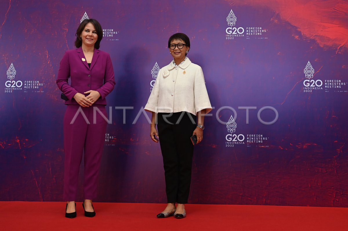 PERTEMUAN MENTERI LUAR NEGERI G20 | ANTARA Foto