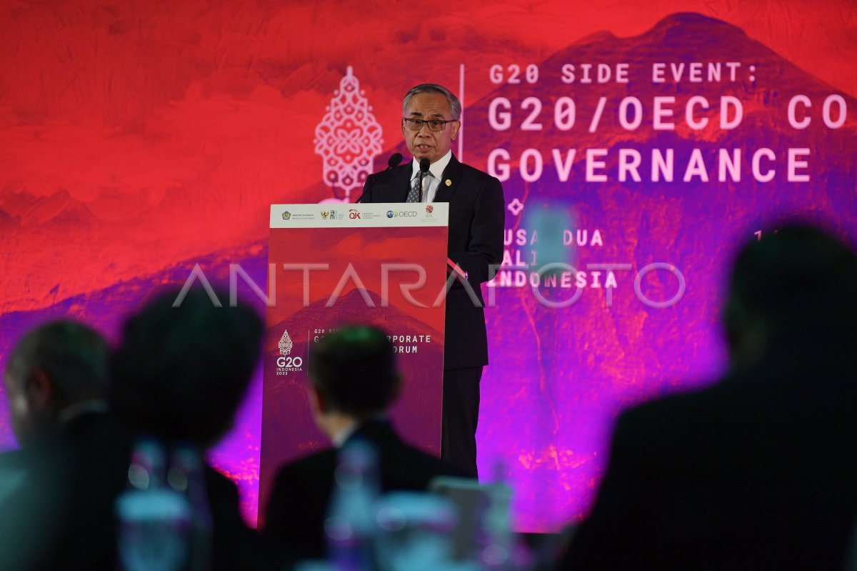 G20/OECD CORPORATE GOVERNANCE FORUM | ANTARA Foto