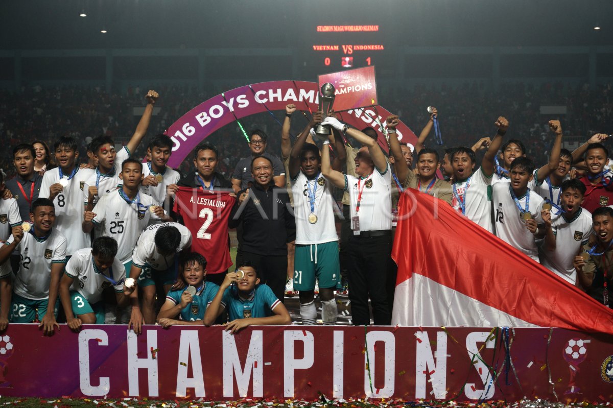 Timnas Indonesia Juara Piala Aff U 16 2022 Antara Foto