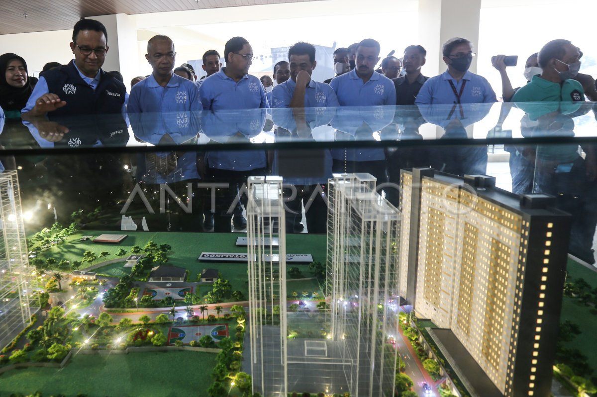 PERESMIAN RUMAH DP NOL RUPIAH | ANTARA Foto PERESMIAN RUMAH DP NOL RUPIAH | ANTARA Foto