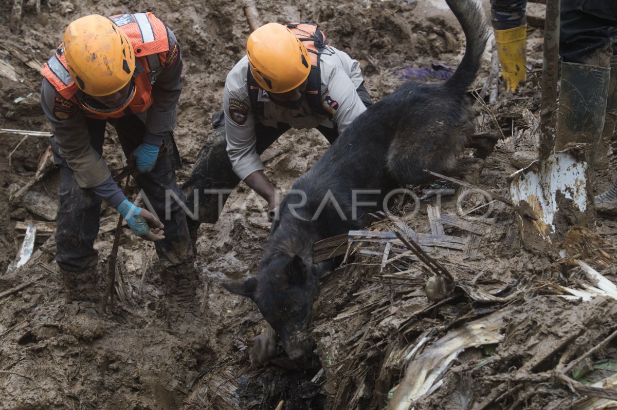 PENCARIAN KORBAN GEMPA CIANJUR | ANTARA Foto