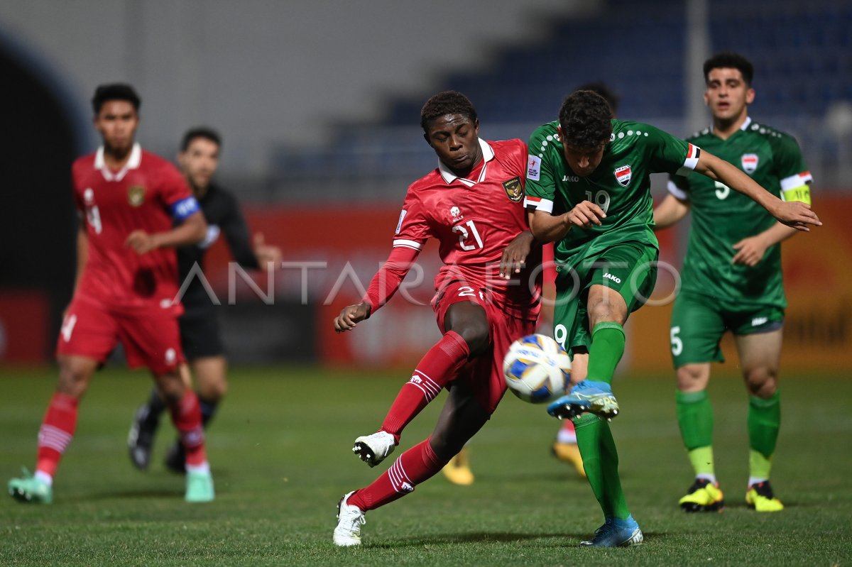 TIMNAS U-20 INDONESIA KALAH DARI IRAK | ANTARA Foto TIMNAS U-20 INDONESIA KALAH DARI IRAK | ANTARA Foto