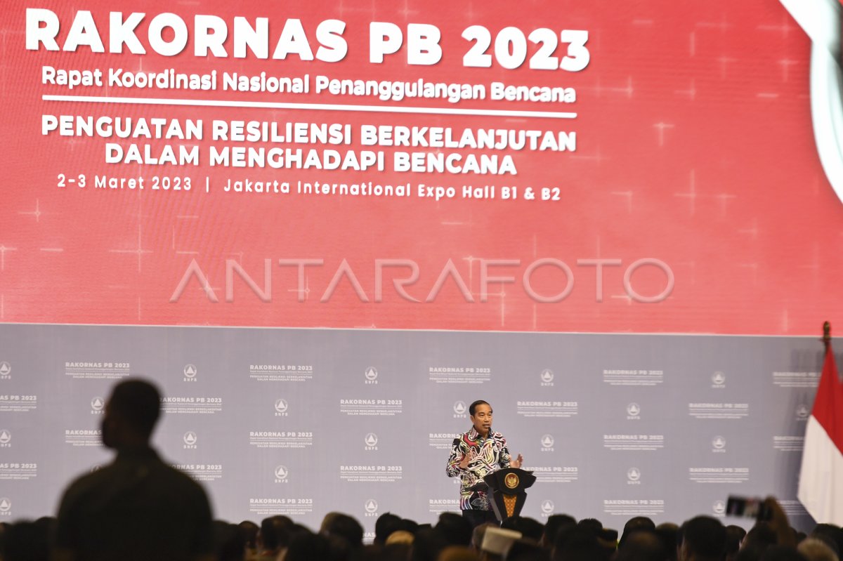 PEMBUKAAN RAKORNAS PENANGGULANGAN BENCANA | ANTARA Foto