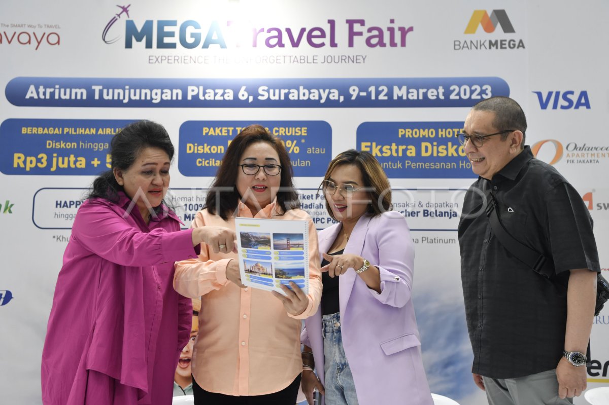 MEGA TRAVEL FAIR DI SURABAYA | ANTARA Foto