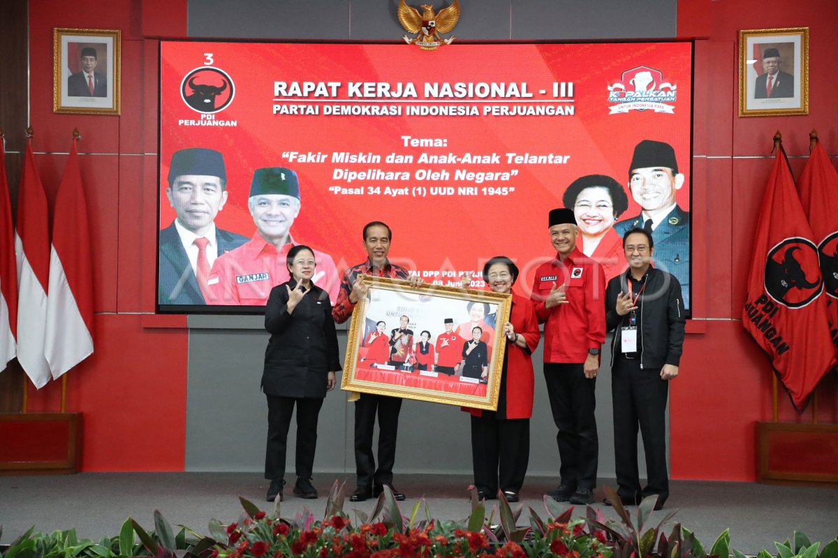 Rakernas PDI Perjuangan | ANTARA Foto Rakernas PDI Perjuangan | ANTARA Foto