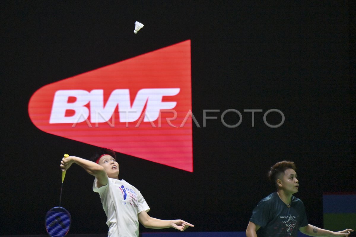 Latihan jelang Indonesia Open 2023 | ANTARA Foto Latihan jelang Indonesia Open 2023 | ANTARA Foto