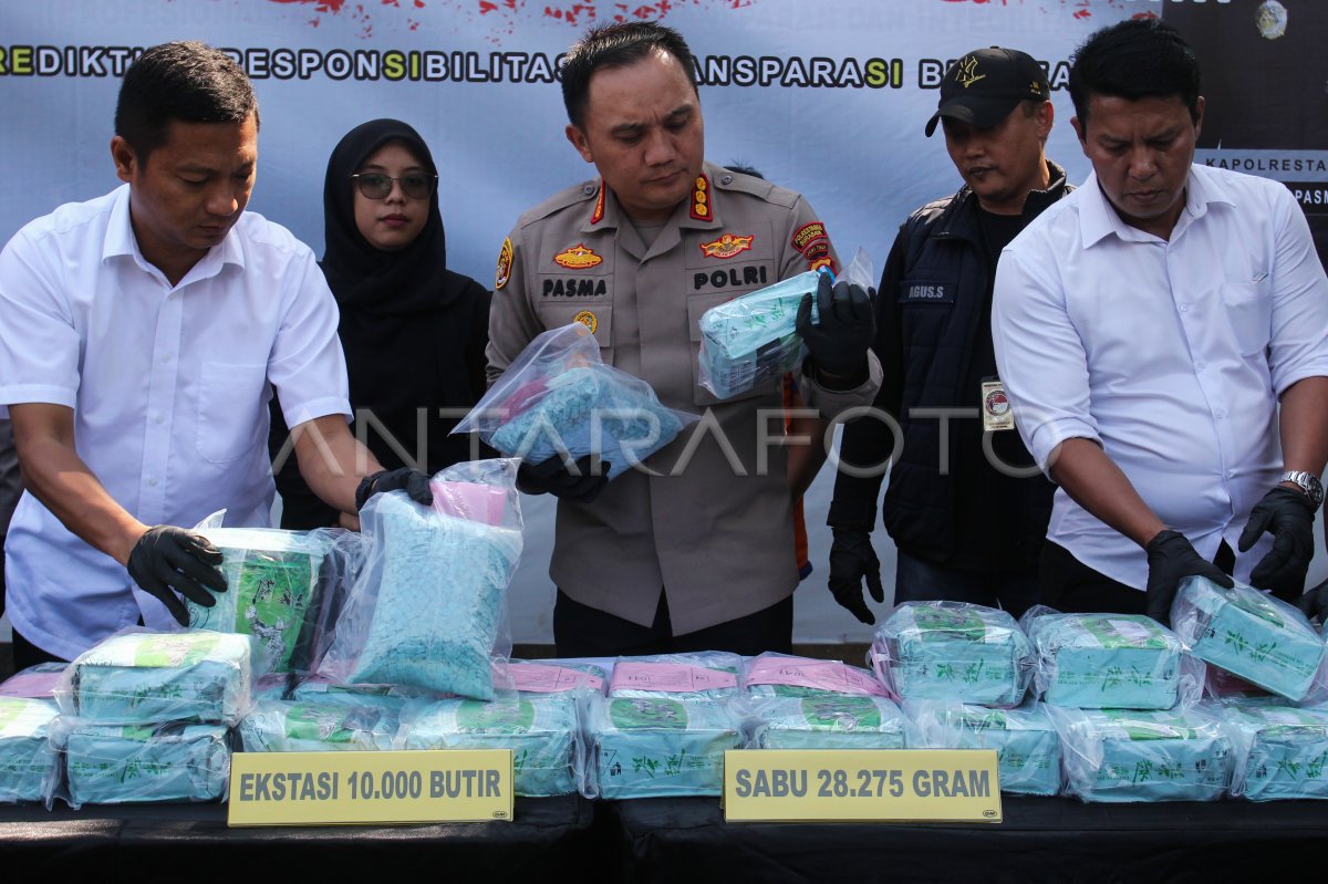 Kasus peredaran narkoba di Surabaya | ANTARA Foto