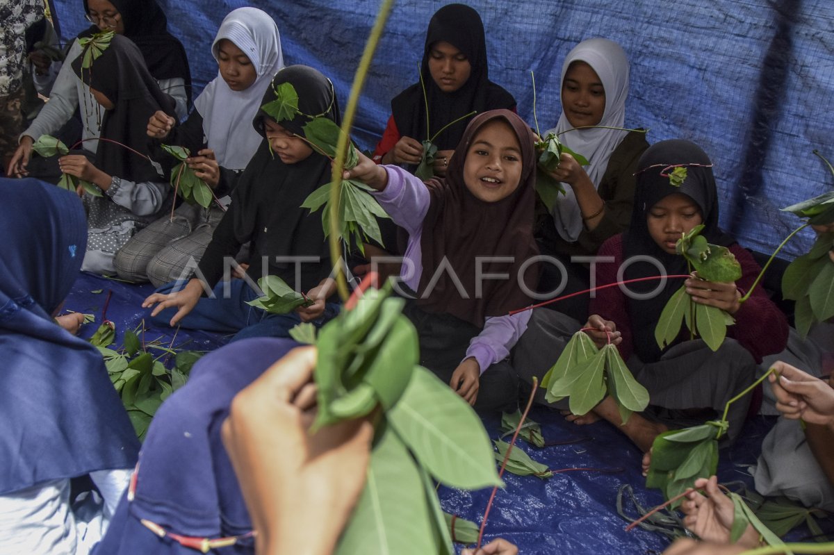 Mengisi libur sekolah dengan taman karya anak | ANTARA Foto