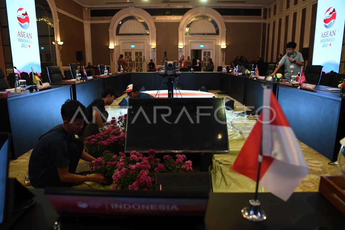Persiapan jelang Pertemuan Menlu ASEAN | ANTARA Foto
