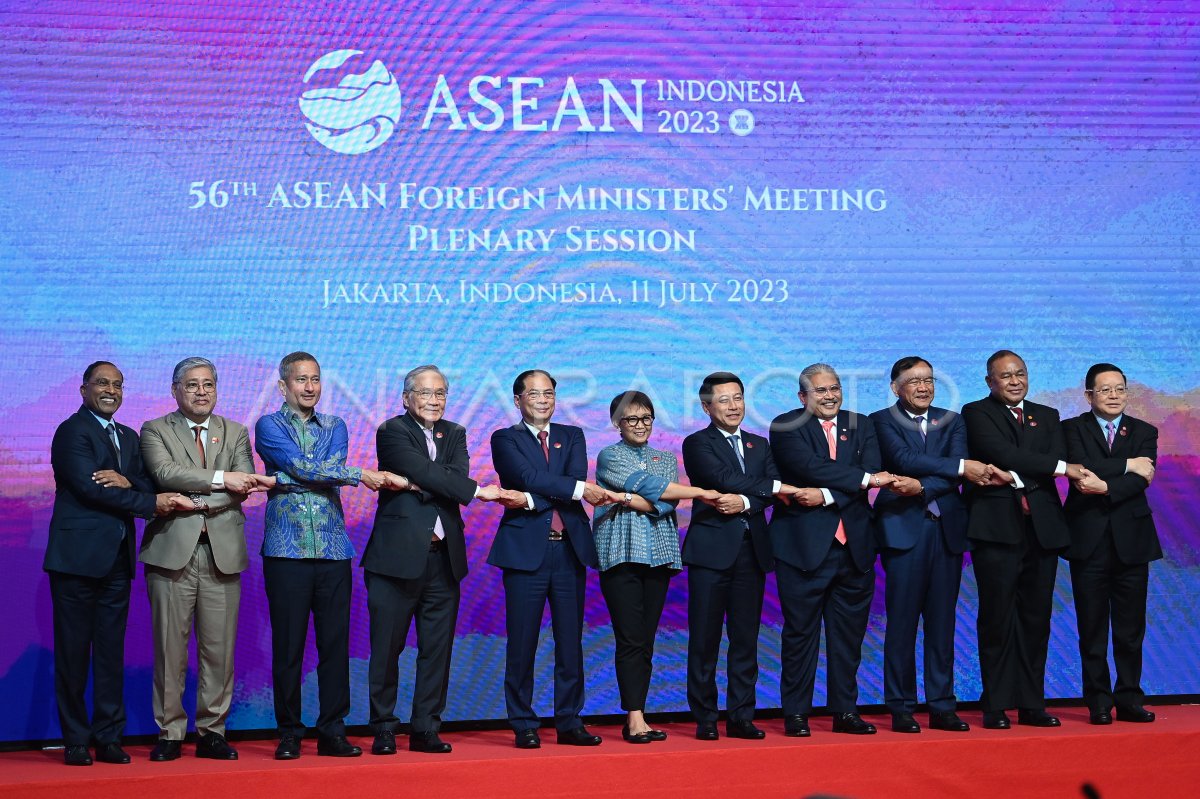 Sidang Paripurna AMM 2023 | ANTARA Foto