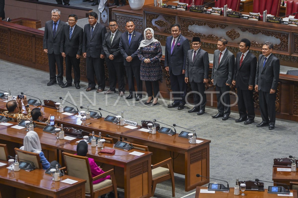 Rapat Paripurna sahkan anggota BSBI periode 2023-2028 | ANTARA Foto
