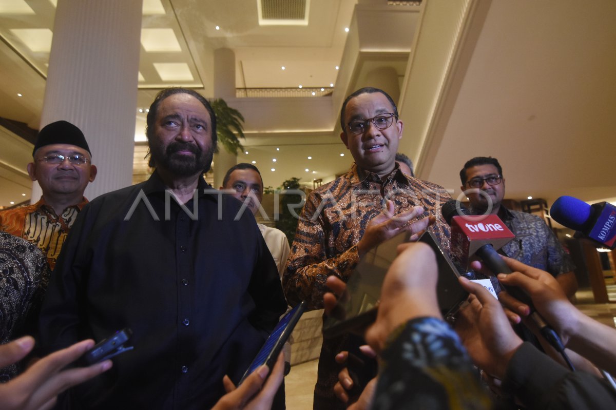 Pertemuan koalisi pendukung Anies Baswedan | ANTARA Foto Pertemuan koalisi pendukung Anies Baswedan | ANTARA Foto