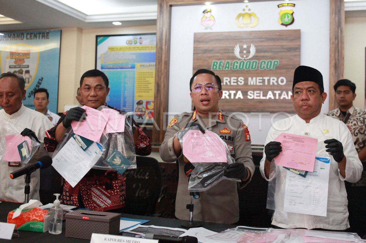 Rilis kasus TPPO pekerja migran Indonesia | ANTARA Foto