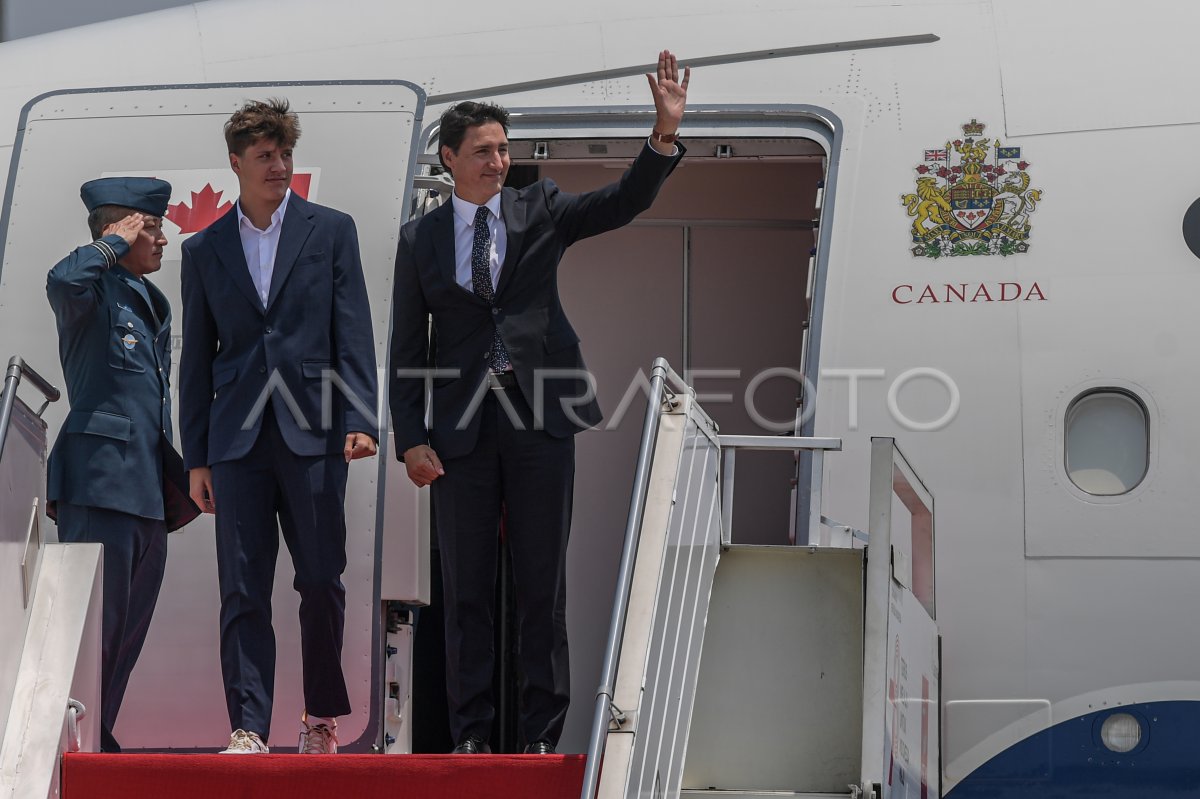 Kedatangan Perdana Menteri Kanada Justin Trudeau | ANTARA Foto Kedatangan Perdana Menteri Kanada Justin Trudeau | ANTARA Foto